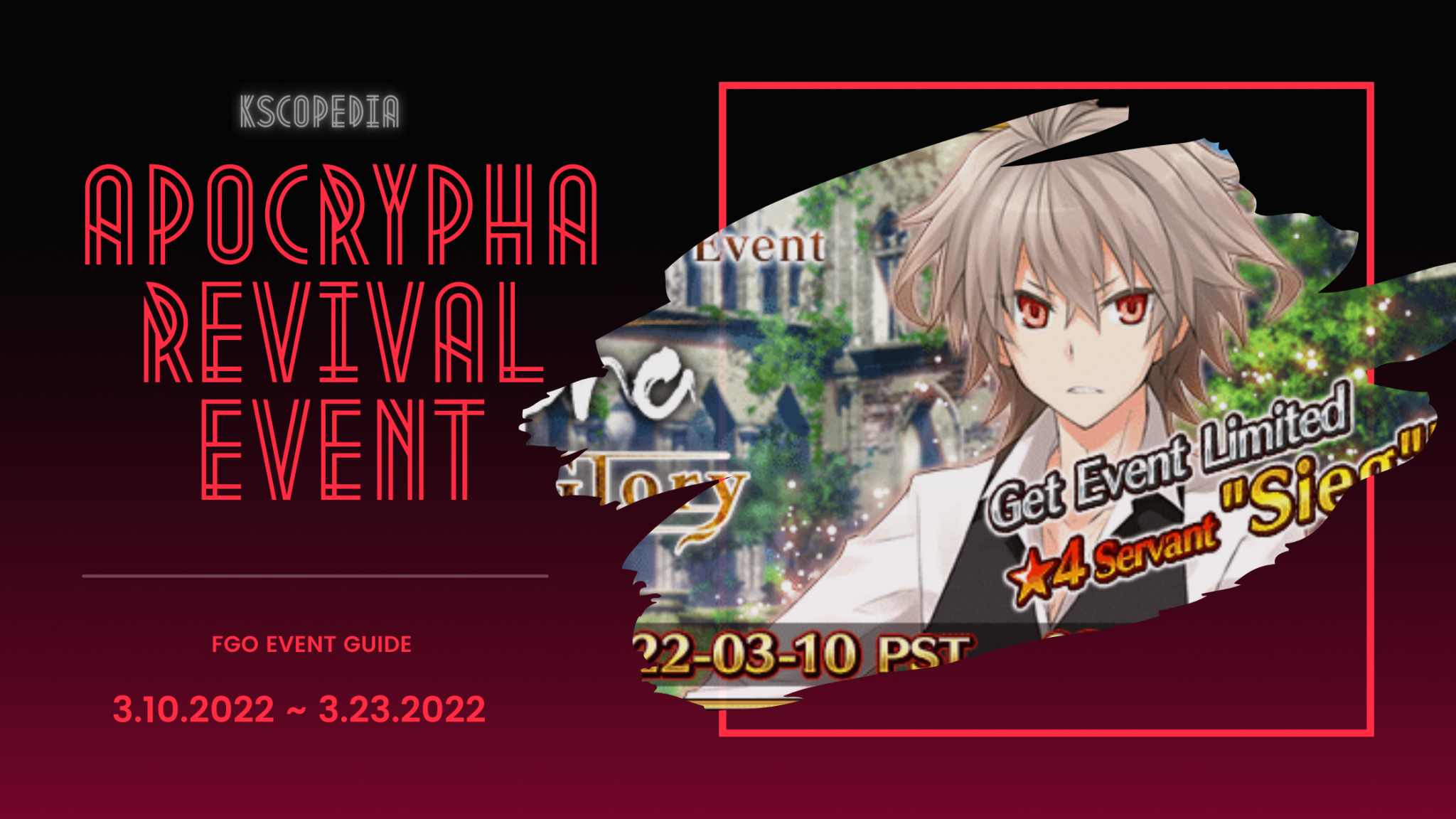 Event Guide – Fate Grand Order Guides and Info – Kscopedia